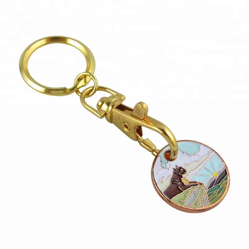 Stamped Enamel Filled Trolley Coins,Trolley Coins