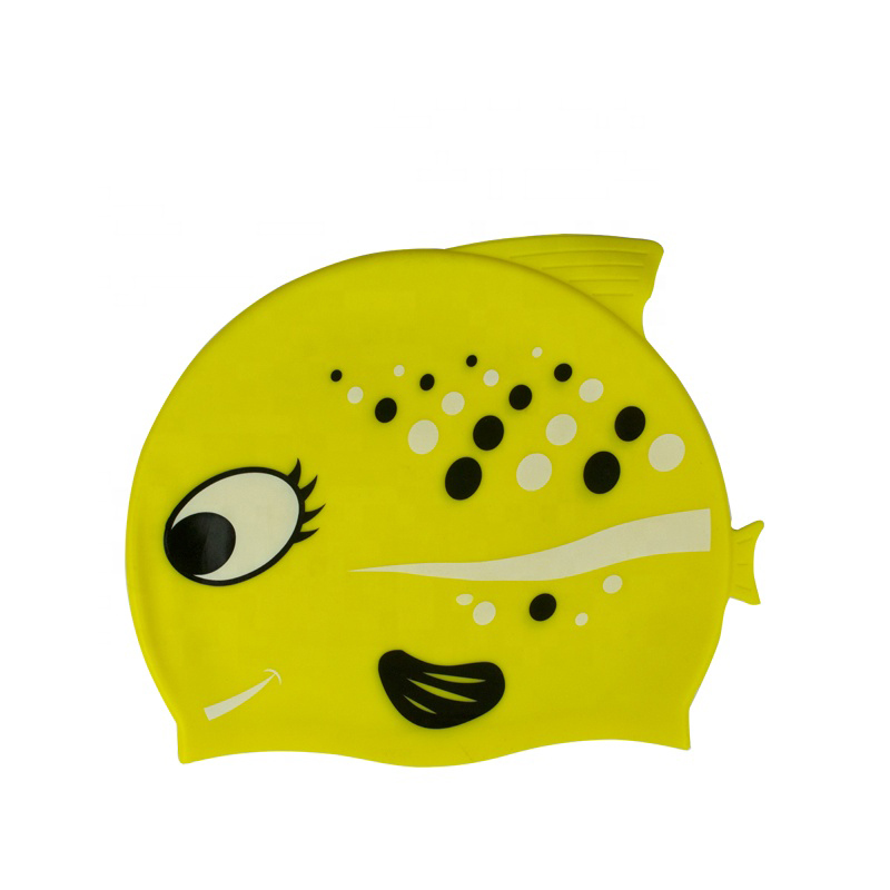 Custom Silicone Fish Swim Caps,Swim caps