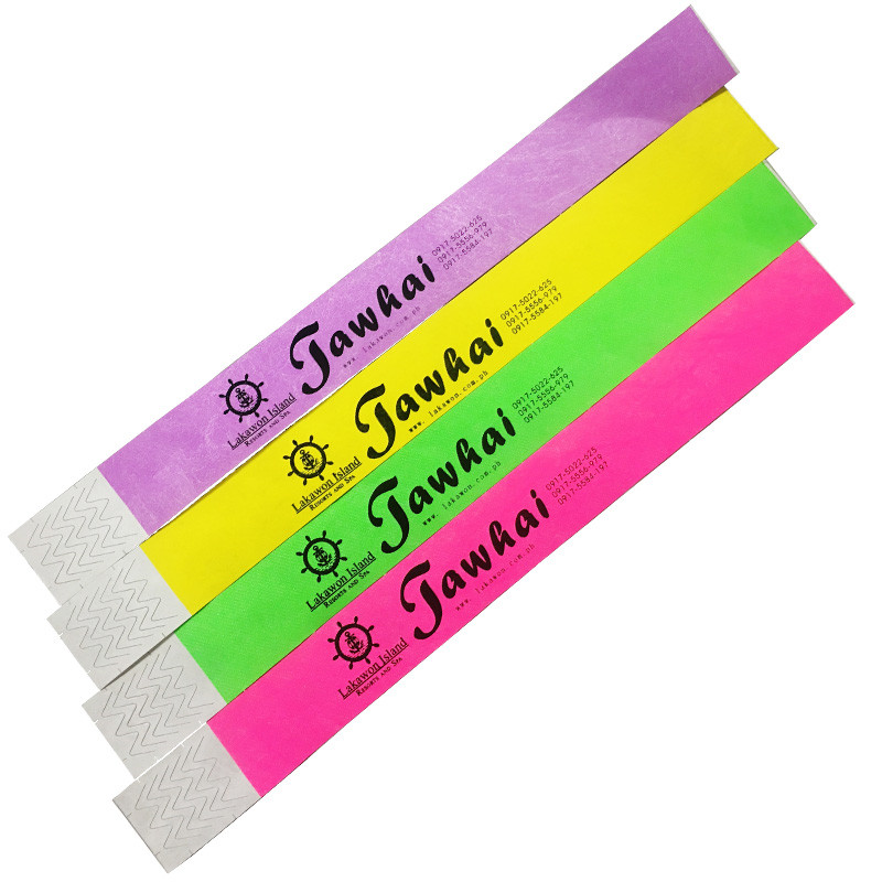 Custom Printed Tyvek Wristbands Tyvek Wristbands