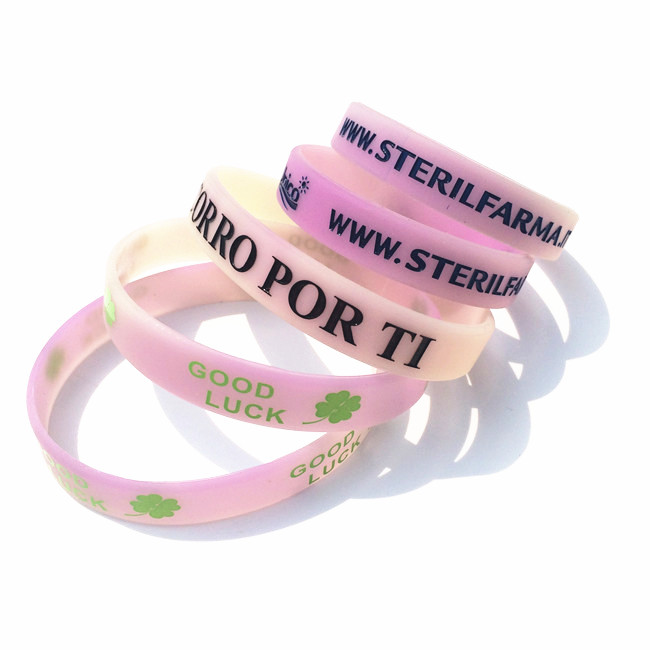 UV Light Colour Change Wristband,Silicone bands