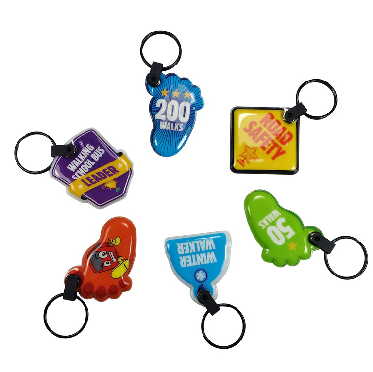 Custom PVC Flexi Keyring,Plastic Keyrings
